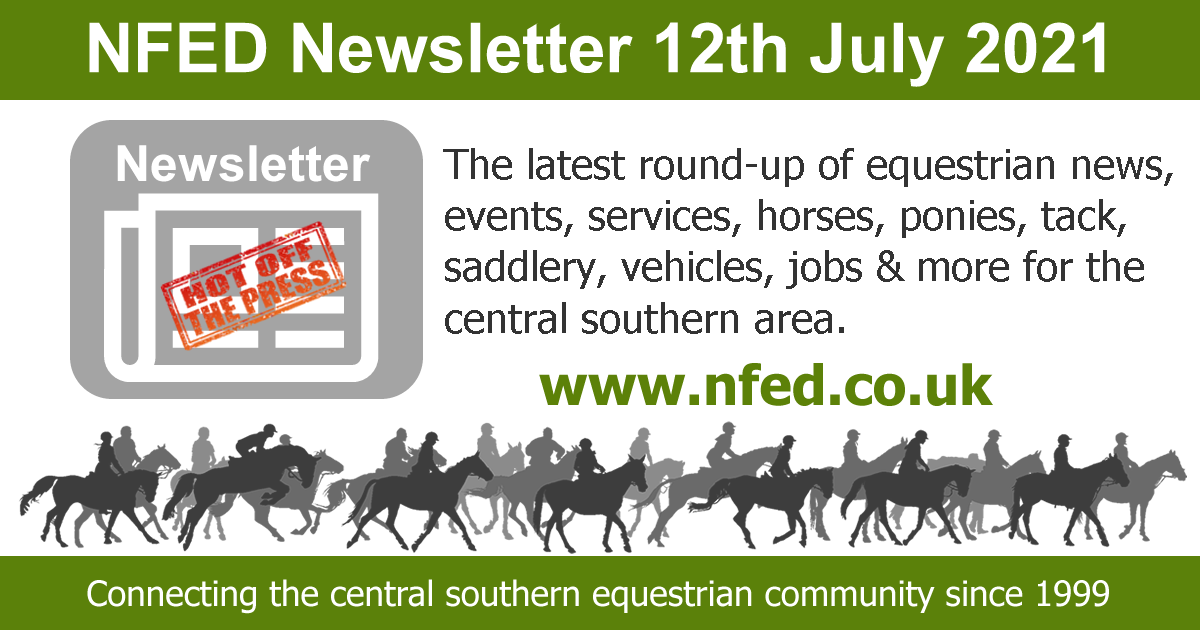 NFED Newsletter 12th July 2021